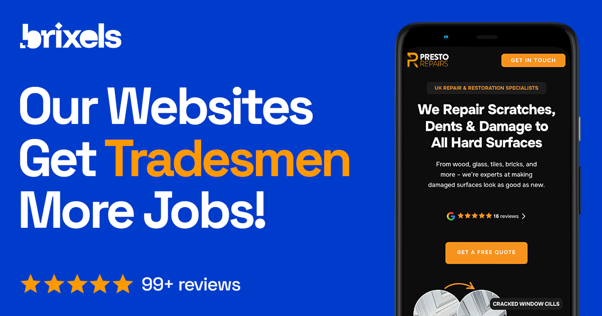 Brixels: Simple, Effective Tradesmen Websites & Marketing